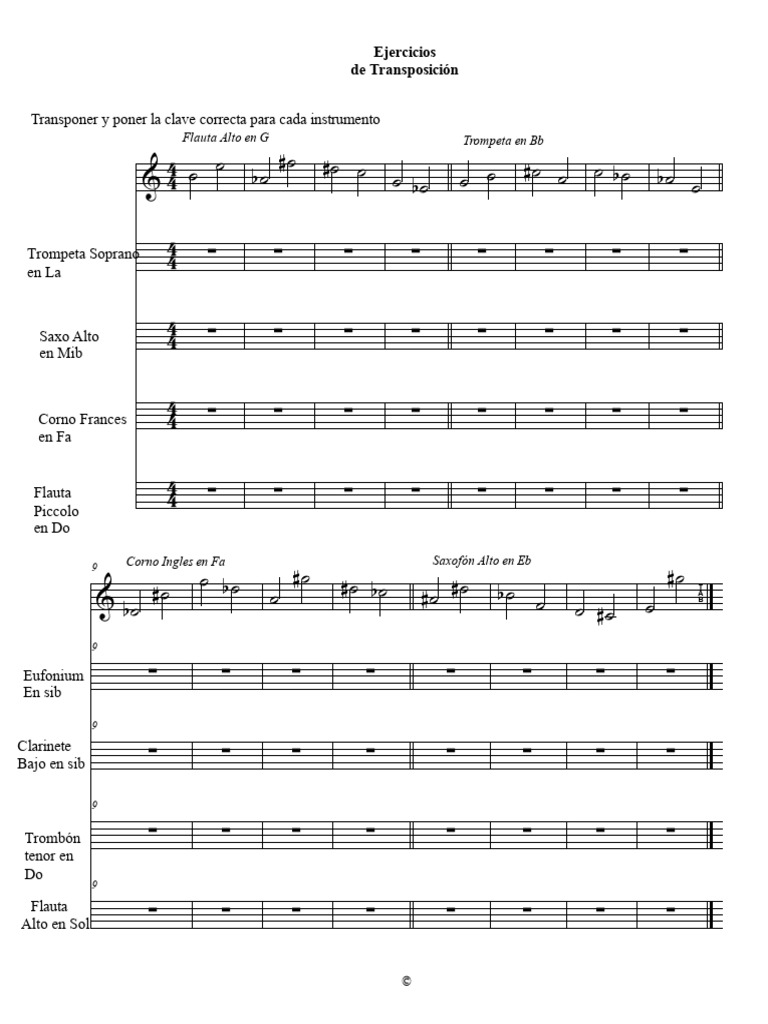 Práctica 5 - Corregida | PDF | Saxofón | Musicología