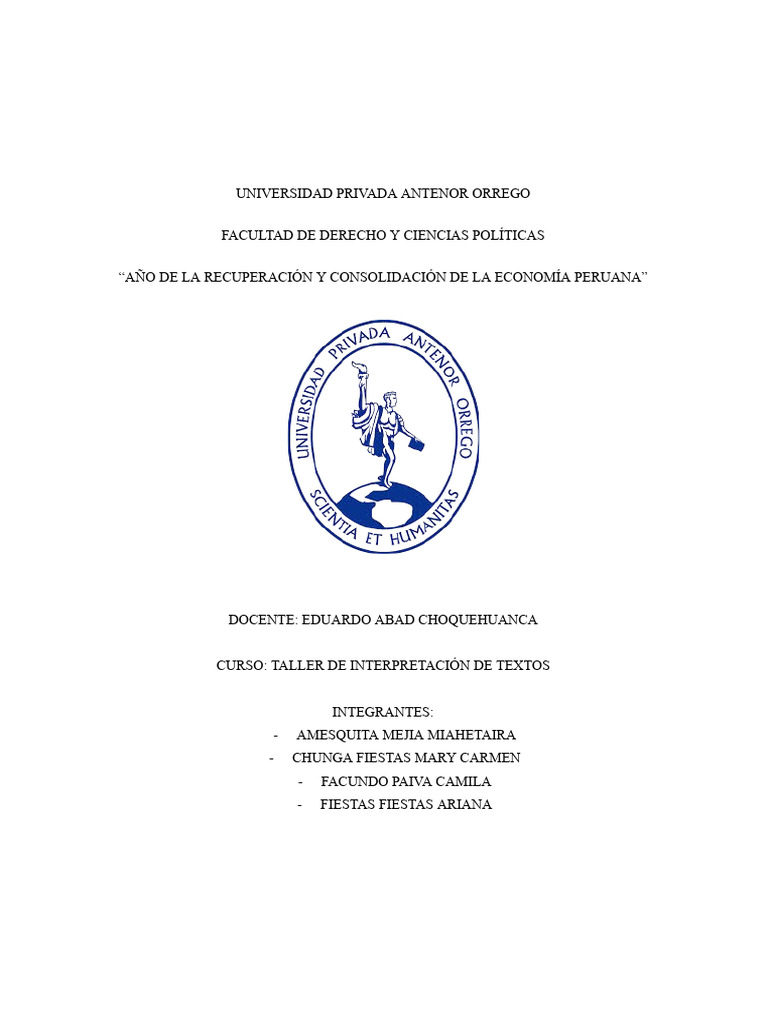 Interpretación Literal | PDF