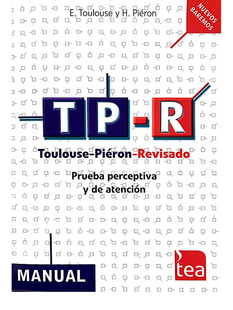 Toulouse-Pieron Overview | PDF