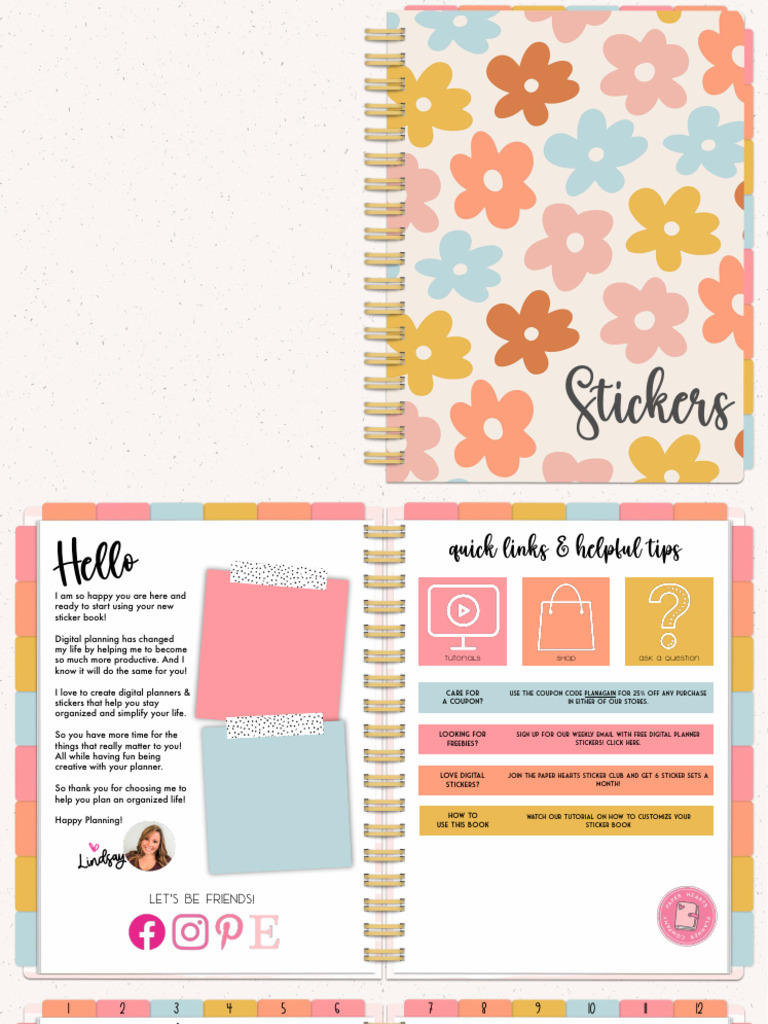 Free Sticker Book | PDF