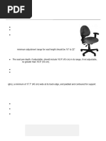 Chair Specs | PDF
