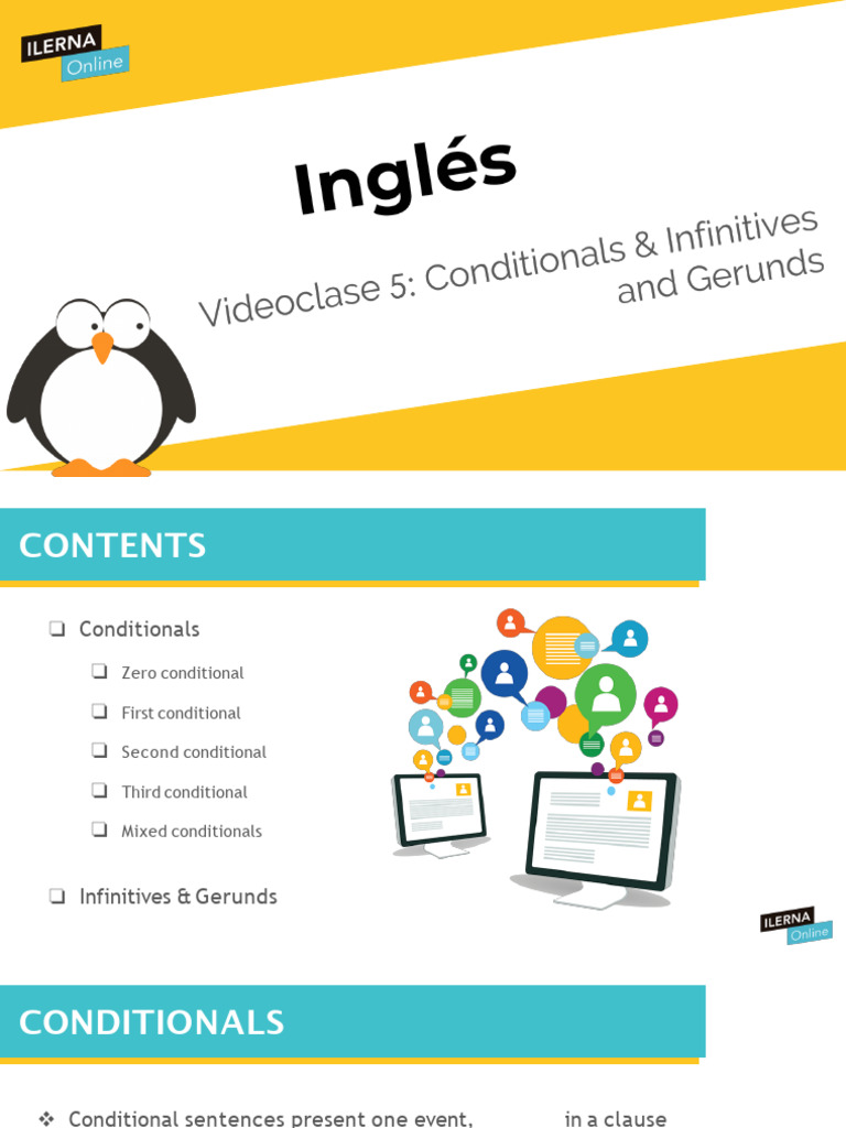 PowerPoint vídeo-tutoría 5_ Conditionals & Infinitive and Gerund 1s1920 ...