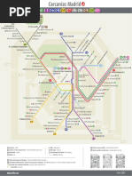 Plano Esquemático Metro Madrid 2025 | PDF
