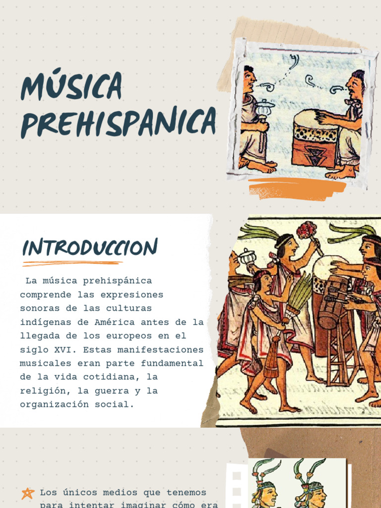 Música y Instrumentos Prehispánicos | PDF | Instrumentos musicales ...