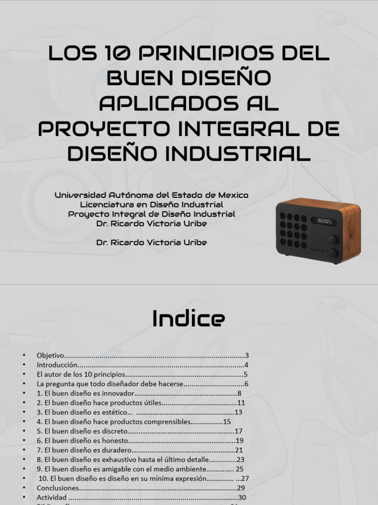 10 Principios del Buen Diseño | PDF | Diseño | Innovación