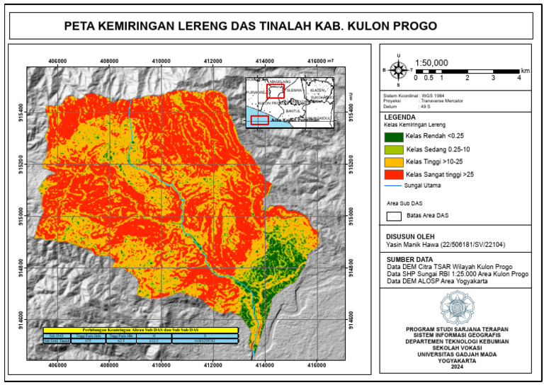 Kemiringan Lereng | PDF