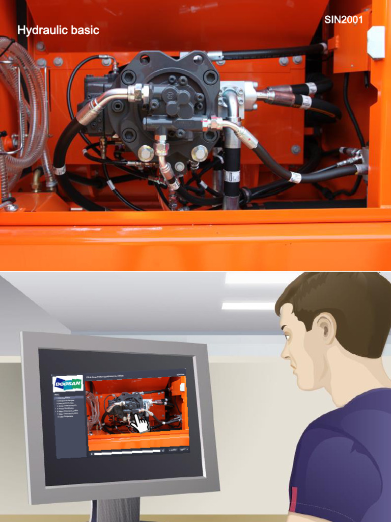 1 (Complete) 01 - DX225LCA Excavators - Hydraulic Basic - HYD 1.1 | PDF | Valve | Pump