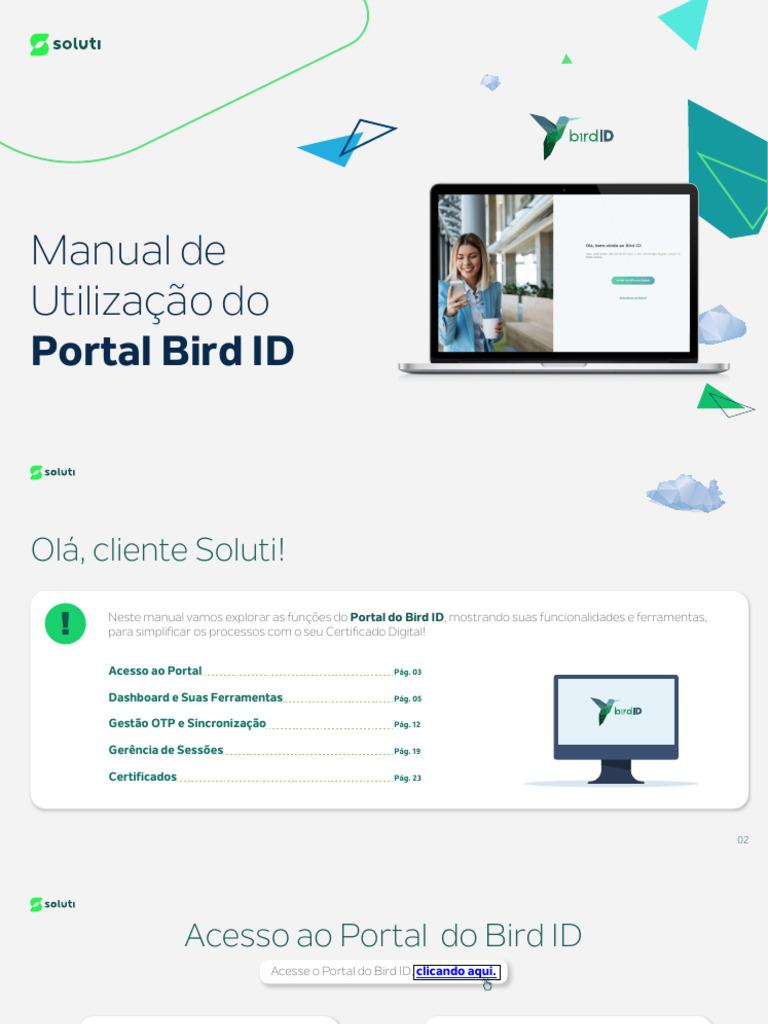 Guia Completo do Portal Bird ID | PDF | Autenticação | Informática