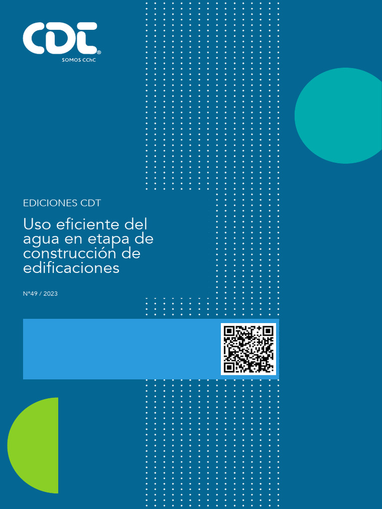 Edicion-CDT_1_Uso-eficiente-del-agua-en-etapa-de-construccion-de-edificaciones_vf2 | PDF | Agua ...