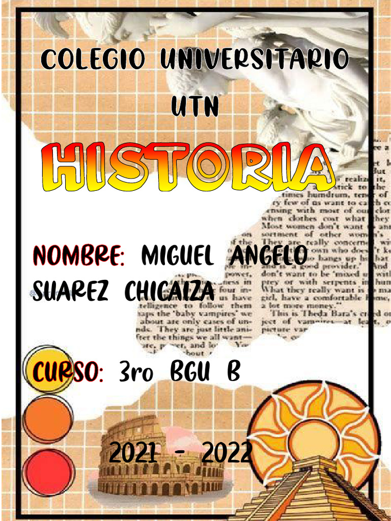 Caratula Historia | PDF