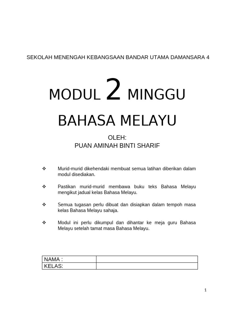 Modul 4M | PDF