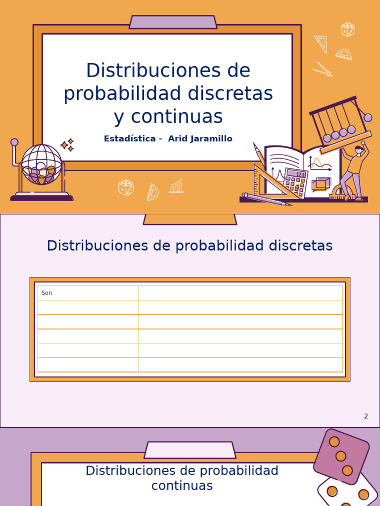 Math Subject For High School - Probability and Statistics - by Slidesgo ...