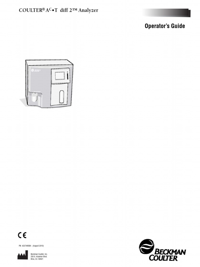 ACT Diff 2 Operator's Guide | PDF | Icon (Computing) | Calibration