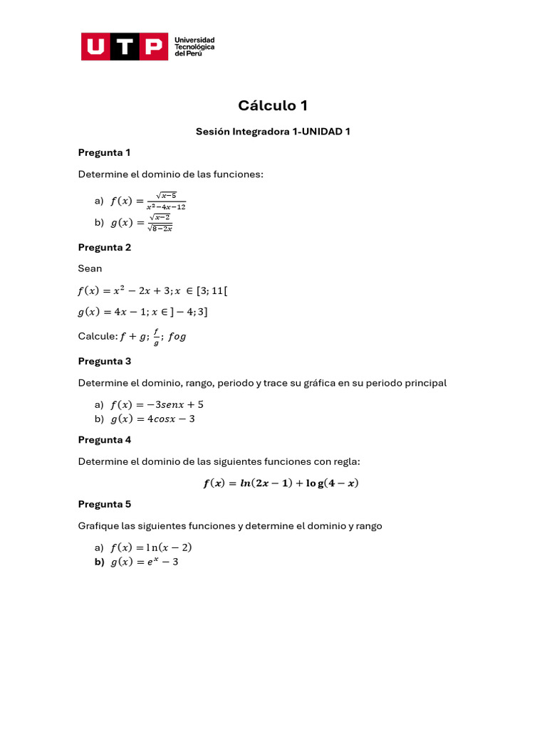 Calculo 1 | PDF