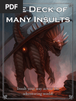 D&D 5E Weather Effects and Tables | PDF | Weather | Sky