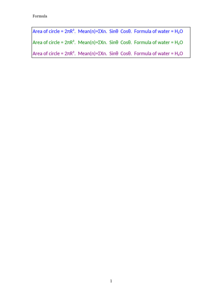 Corrected Math Phrase Formatting | PDF