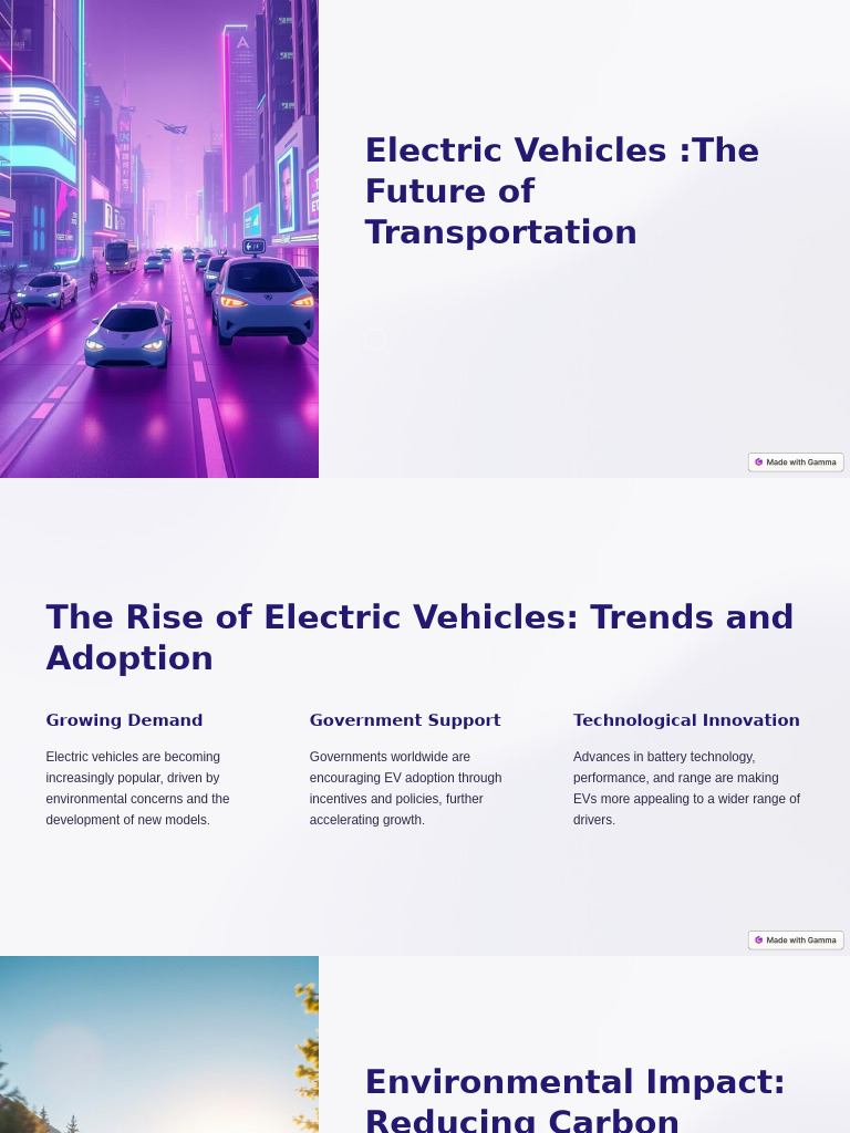 EV Brands Driving Sustainable Future | PDF | Electric Vehicle | Plug In ...