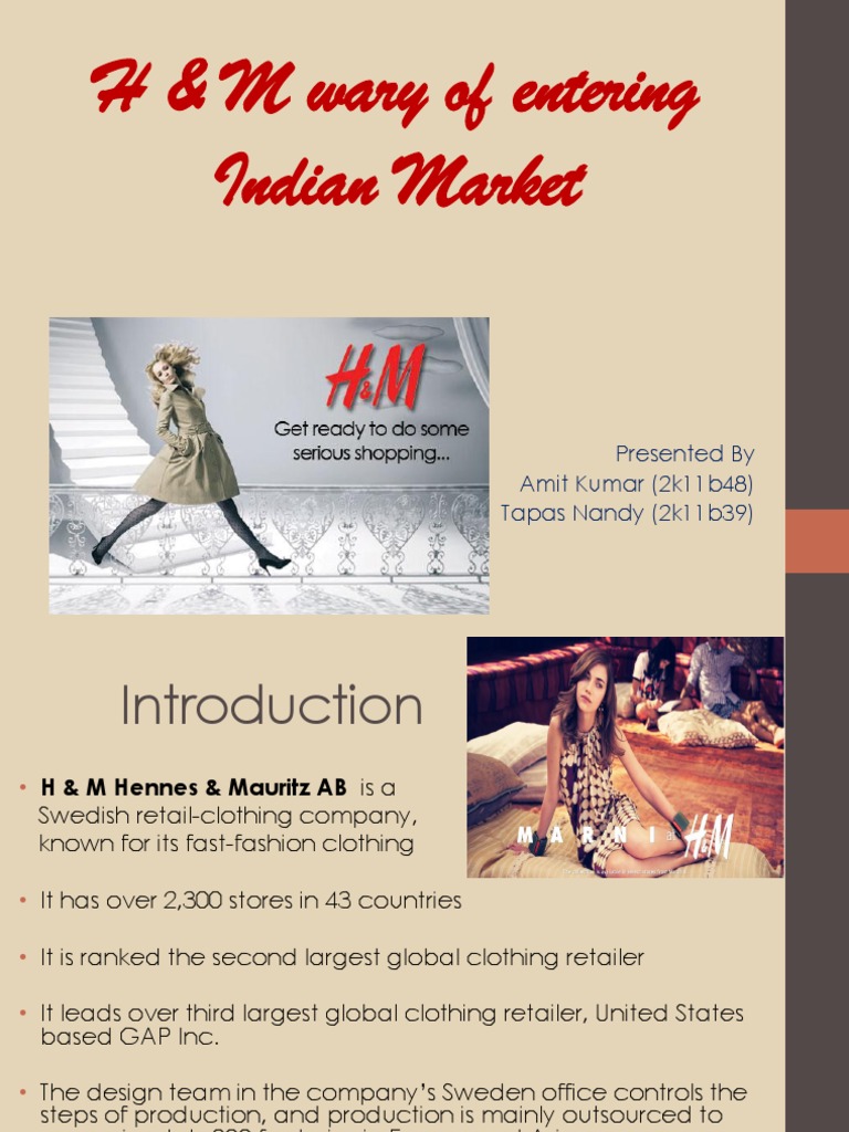 H&M | PDF | Retail | Brand