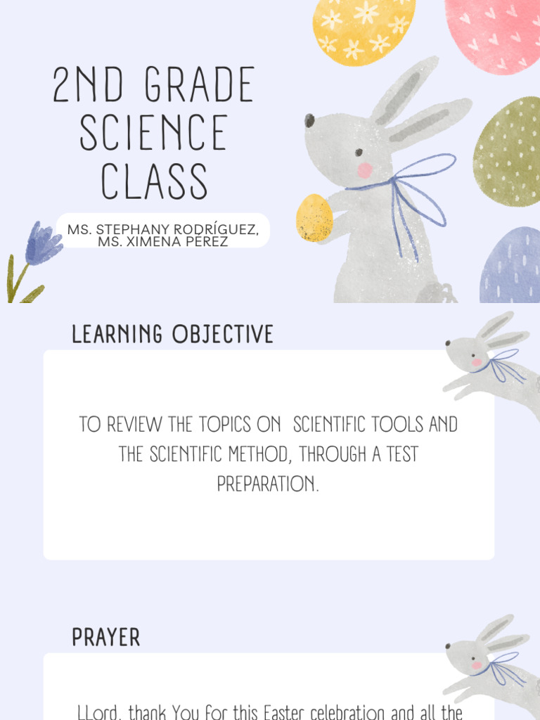 2nd Grade Science Class | PDF