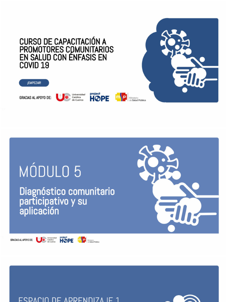 Modulo 5 PDF Promotores | PDF