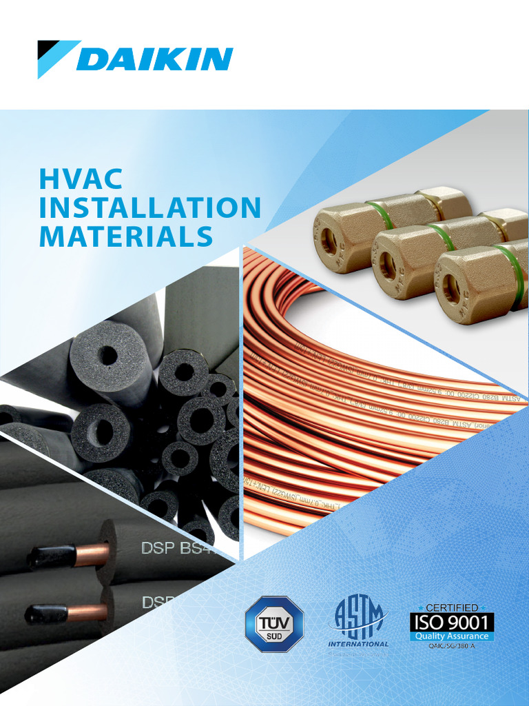Daikin Gas Tight Joint Installation Guide | PDF | Pipe (Fluid ...