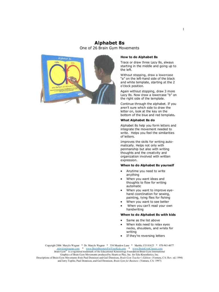 Brain gym 1 | PDF