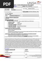 Unisa DSAR02 Form | PDF