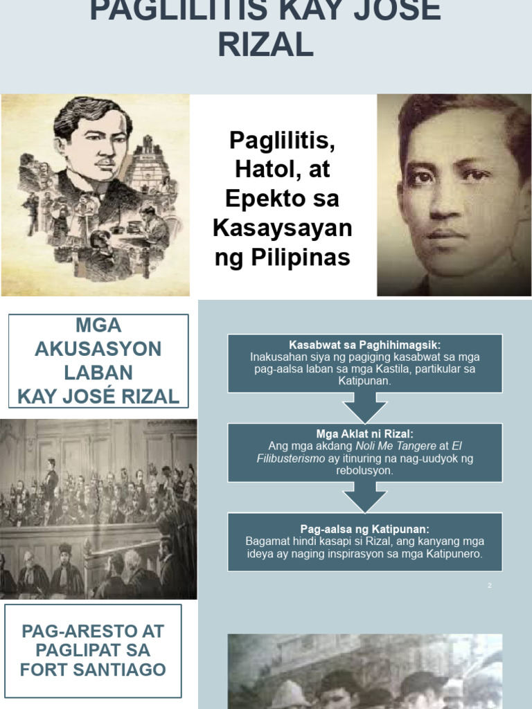 Paglilitis Kay José Rizal | PDF
