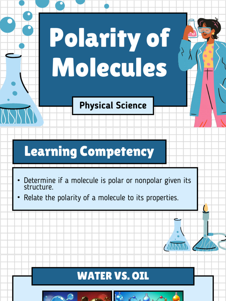 Polarity of Molecules | PDF