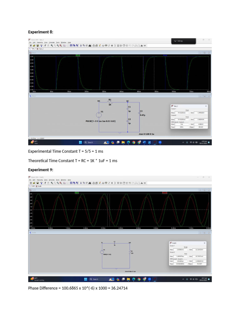 22 22301061 Exp8 Exp9 | PDF