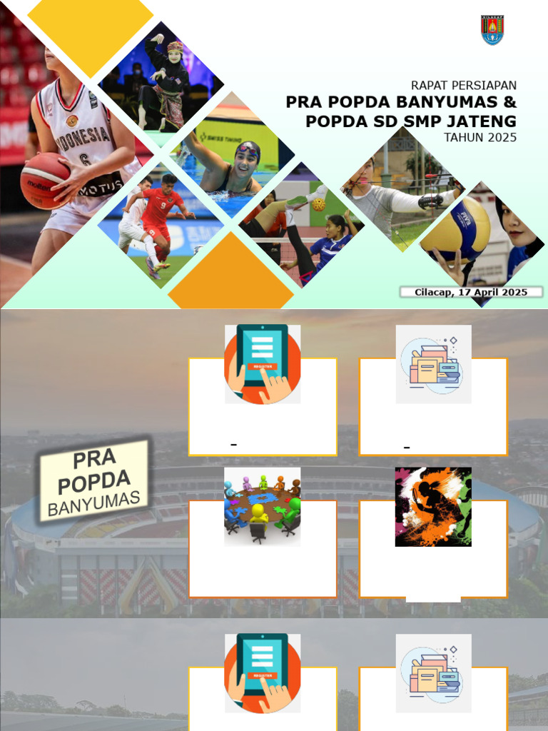 Bahan Rapat Pra Popda Banyumas Dan Popda SD SMP Jateng 2025 - 17 4 2025 ...