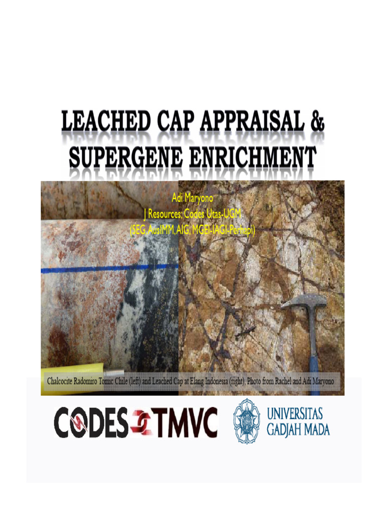 06_03_19 Talk 01 Leached cap appraisal and supergene enrichment_Codes ...