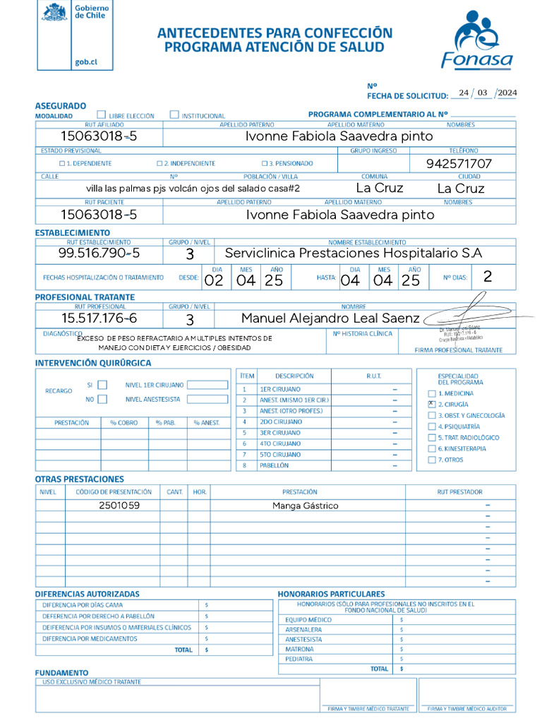 Manejo de Obesidad: Ivonne Saavedra | PDF