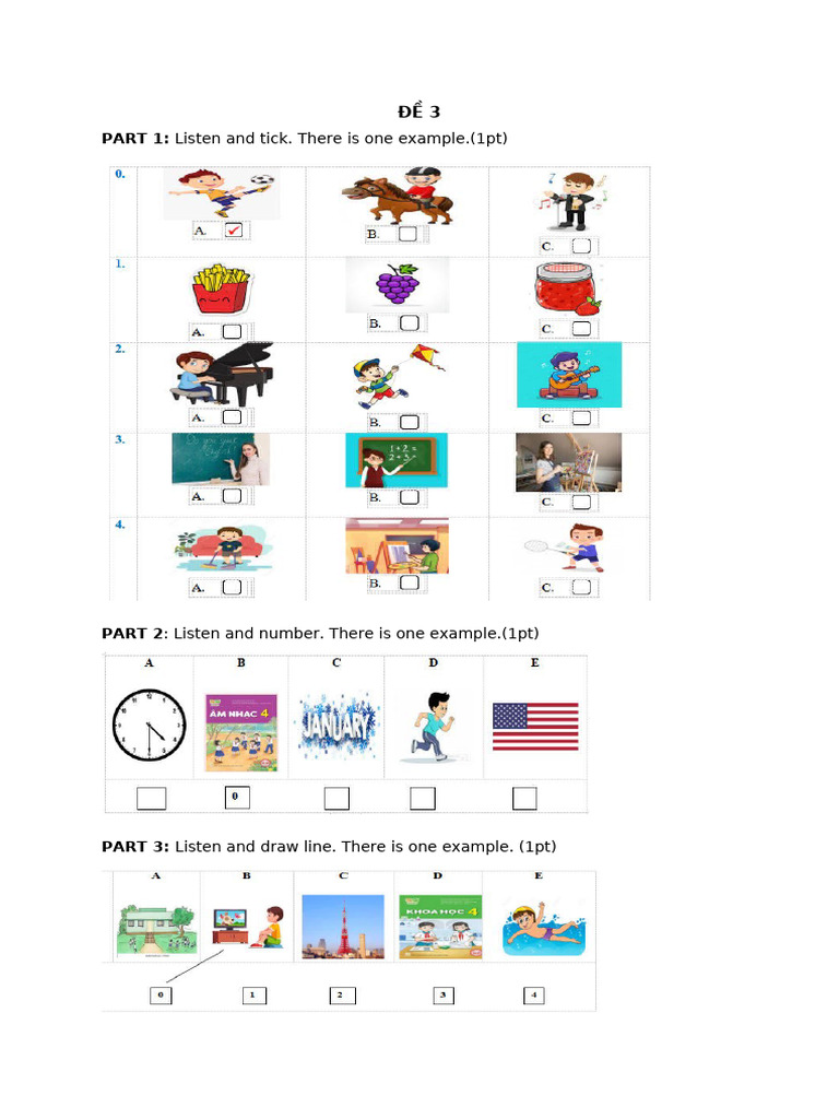 Listening and Reading Comprehension Test | PDF
