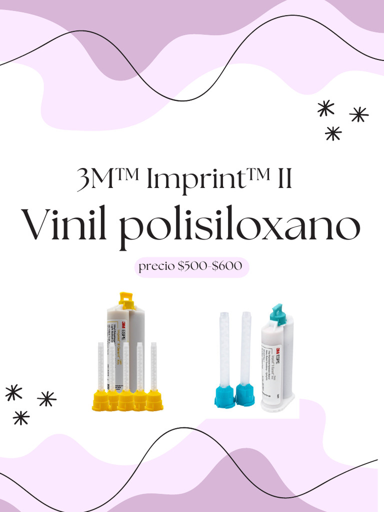 Material de Impresión Vinil Polisiloxano | PDF