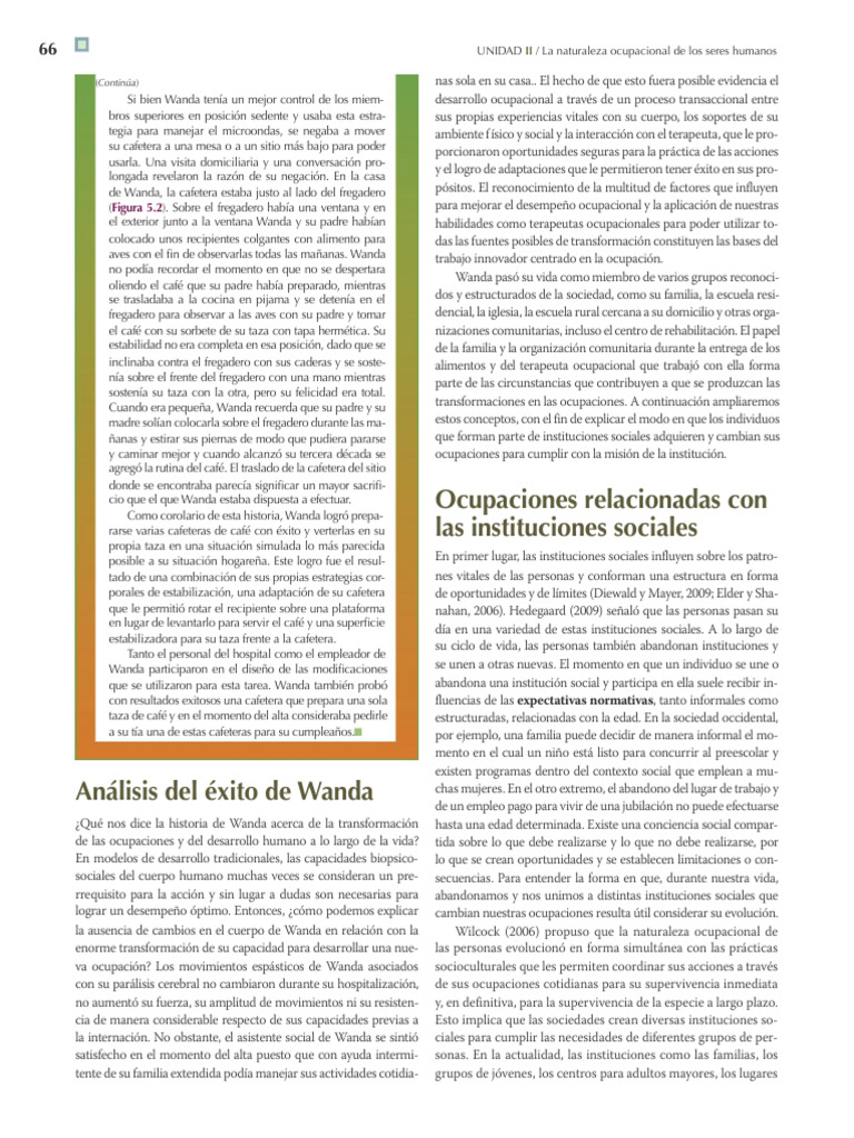 Terapia Ocupacional Willard Amp Spackman - Compress - p0099 0101 | PDF