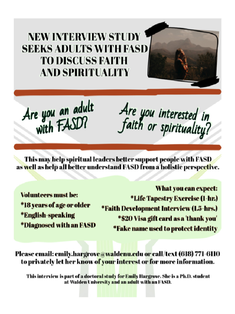 FASD and Spirituality study | PDF