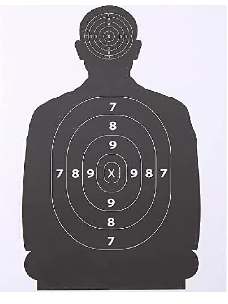 Siluetas de Tiro Fusil Galil | PDF