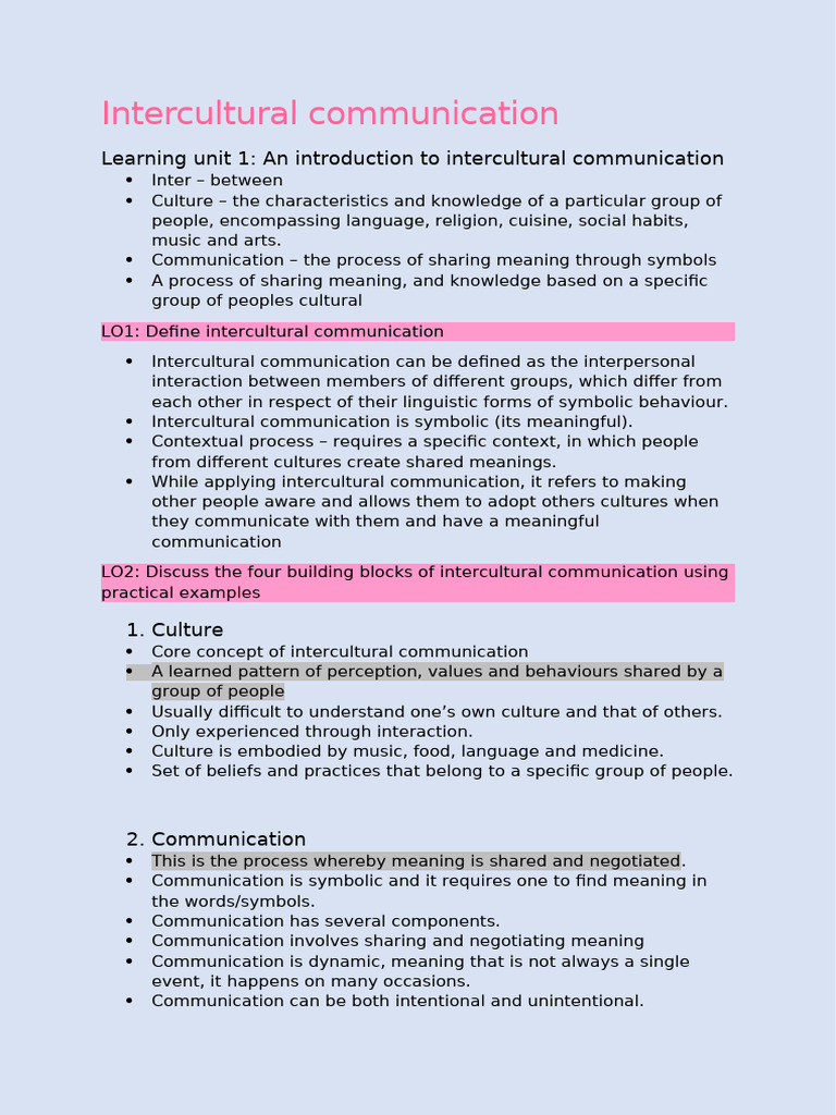 Co-Cultural Segregation Strategies | PDF | Nonverbal Communication ...