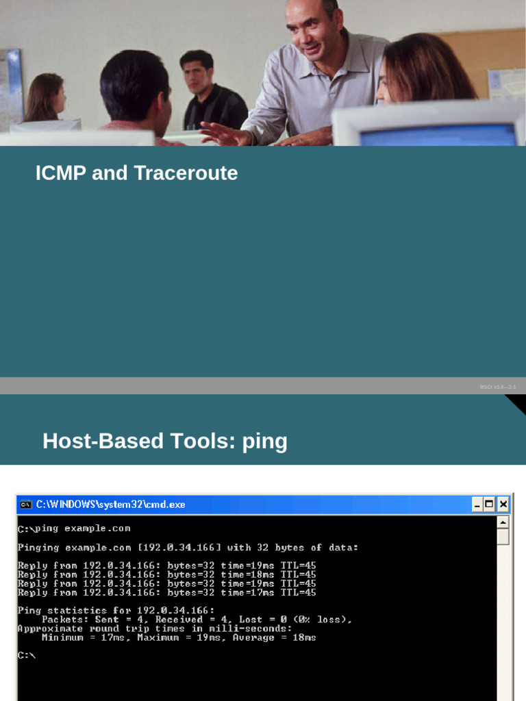 ICMP - Traceroute - Redundance Static Route | PDF | Computing | Computer Science