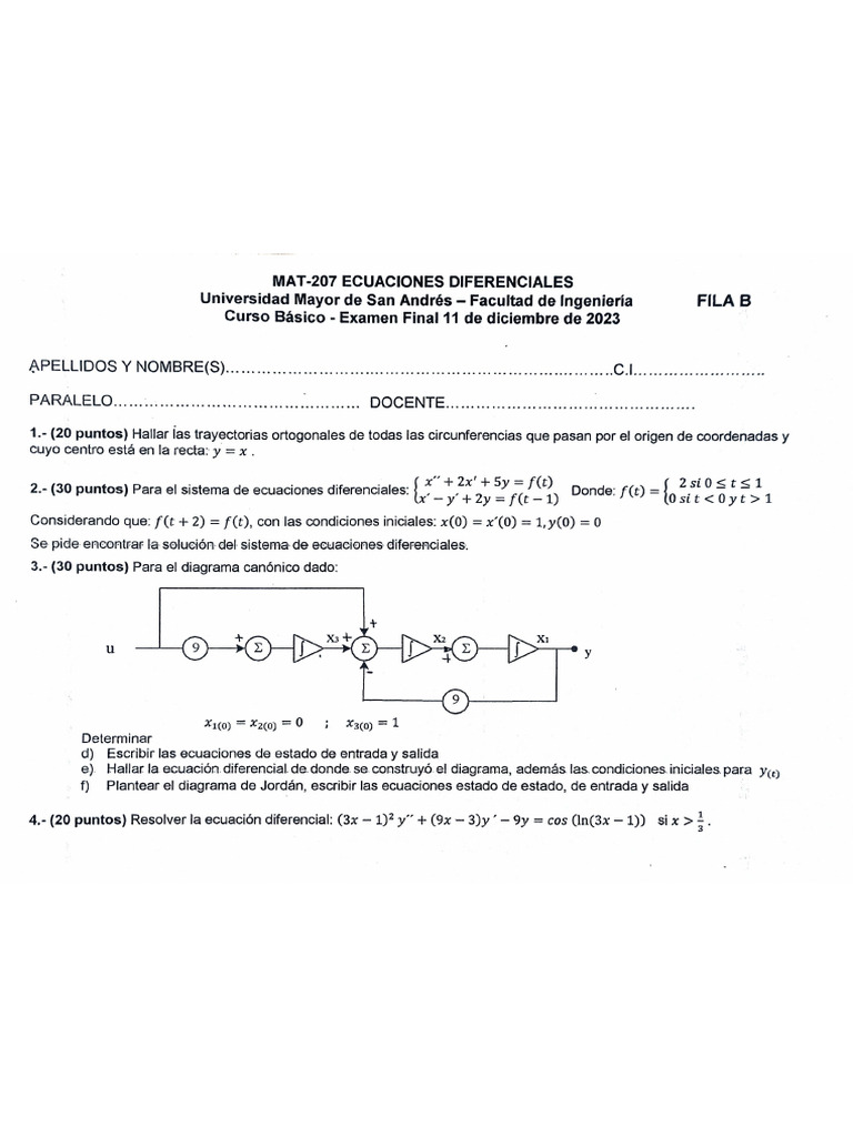 Ex. Final Pasado Mat 207 | PDF