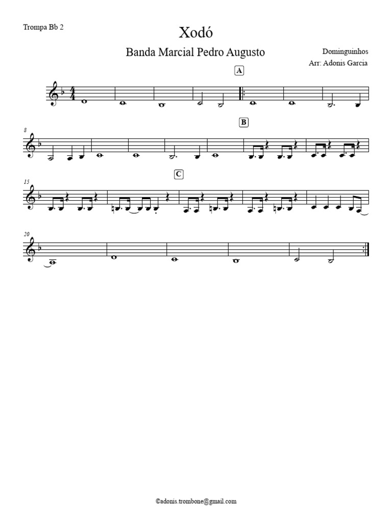Xodó Trompa 2 | PDF