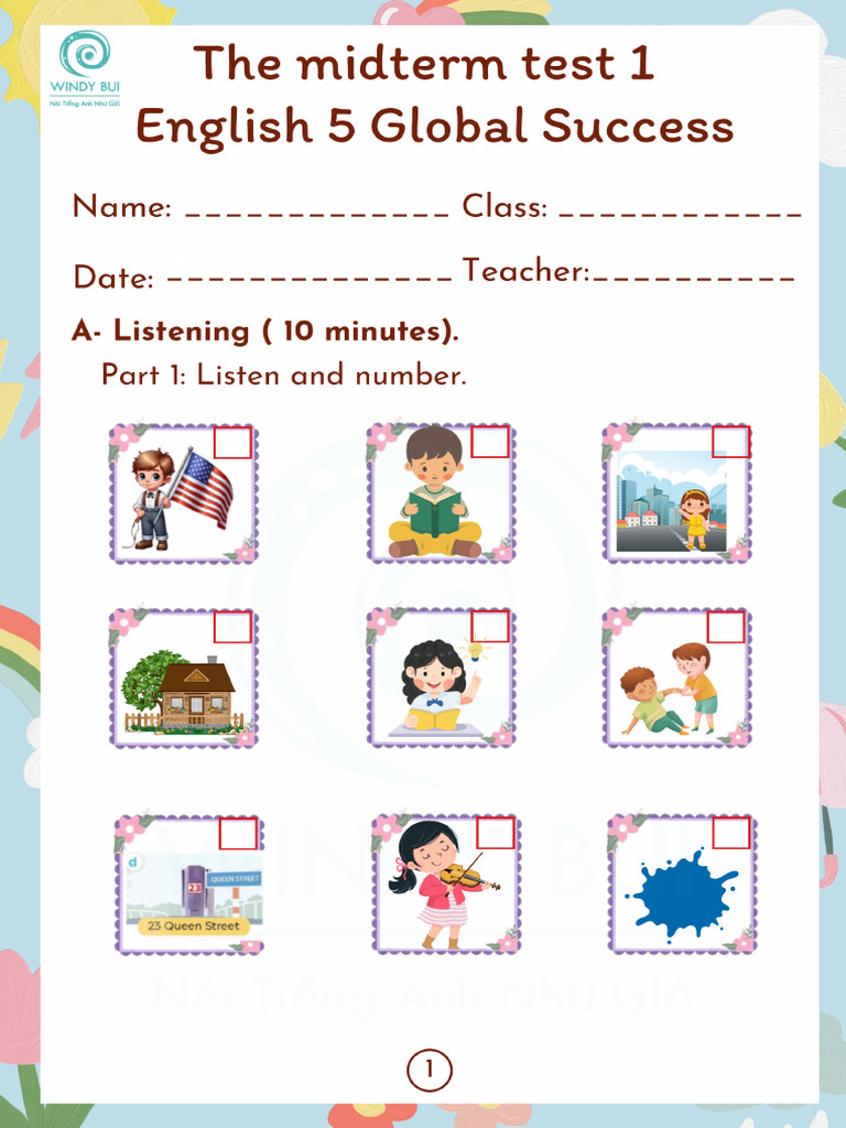 The Mindterm Test 1 GS5 | PDF