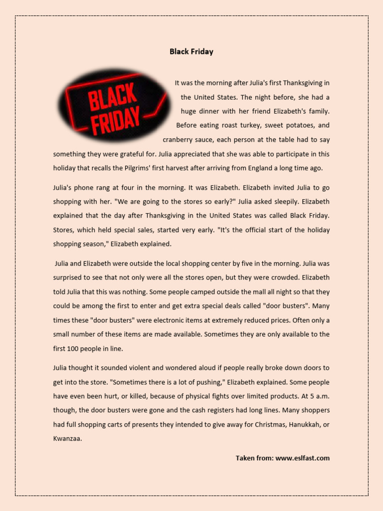 Black Friday | PDF