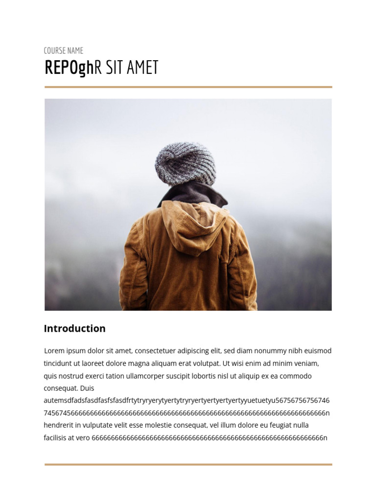 Repogh: R Sit Amet | PDF