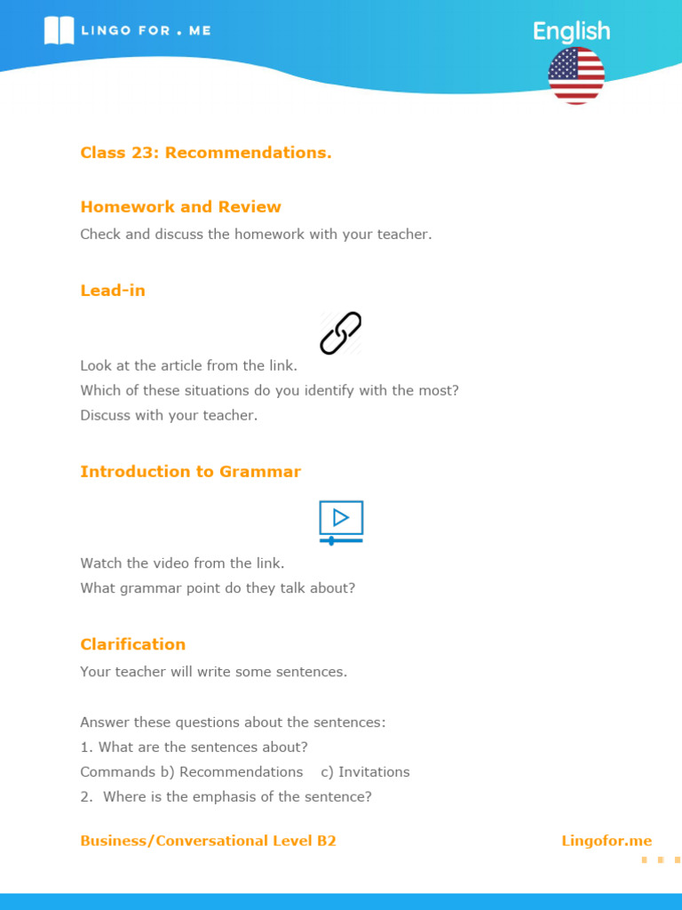 B2 - Class 23 | PDF