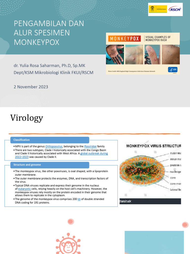 Prosedur Pengambilan Spesimen VTM Monkeypox | PDF