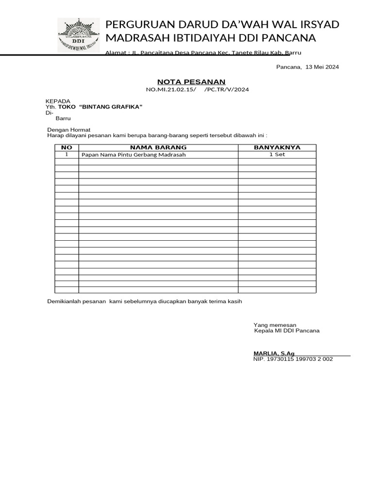 File Nota, Kuitansi, Faktur, Berita Acara Bos | PDF