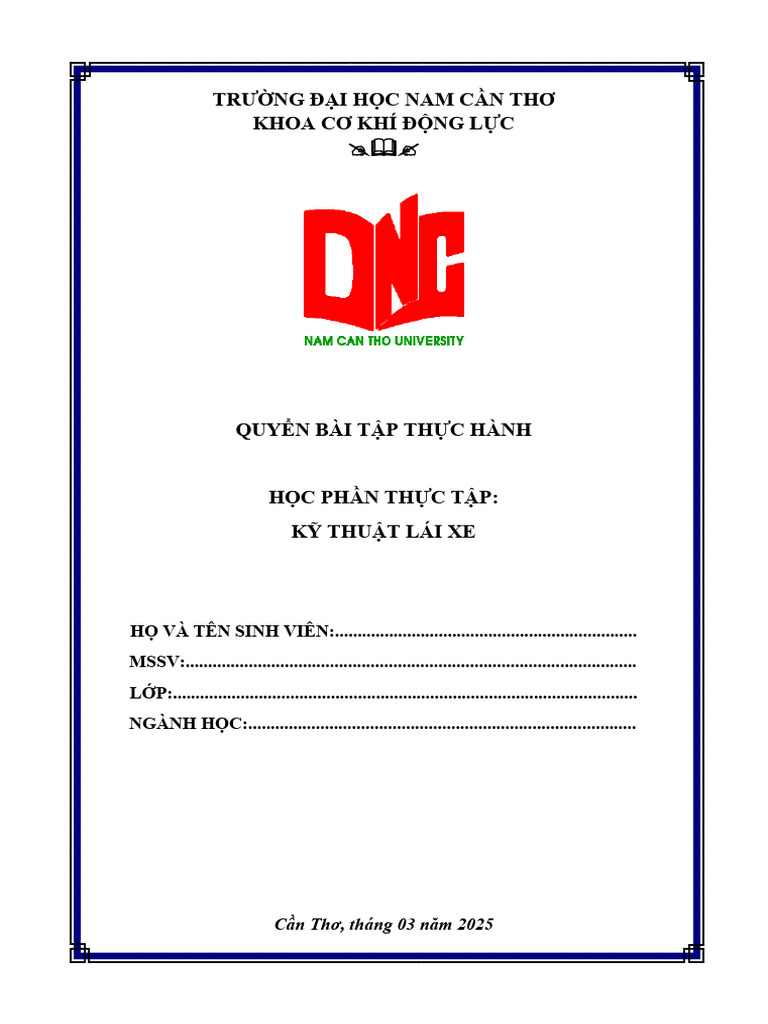 Quyen Bai Tap Thuc Hanh Ky Thuat Lai - Danh Cho Sinh Vien | PDF