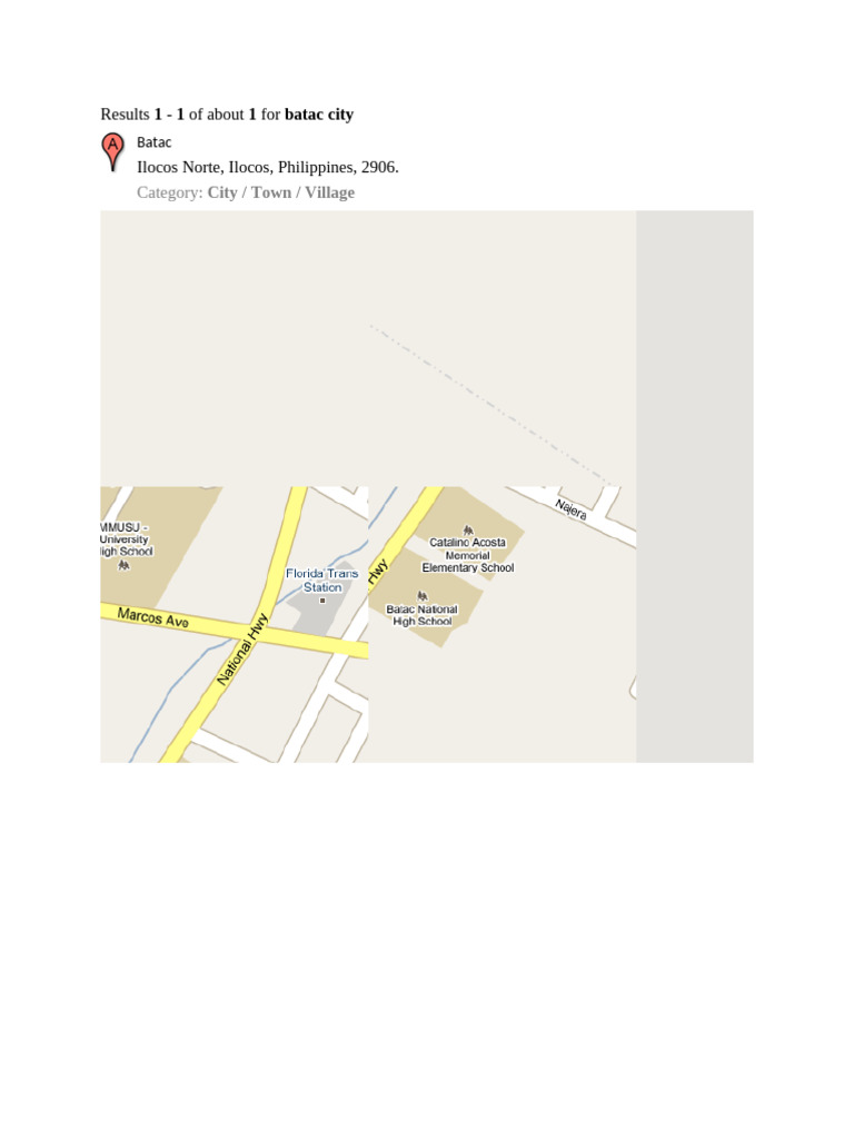 Map Batac5 | PDF